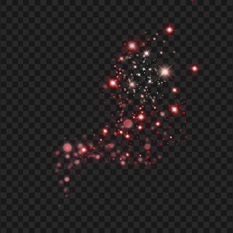 HD Red Magic Sparkling Shining Stars PNG | Citypng