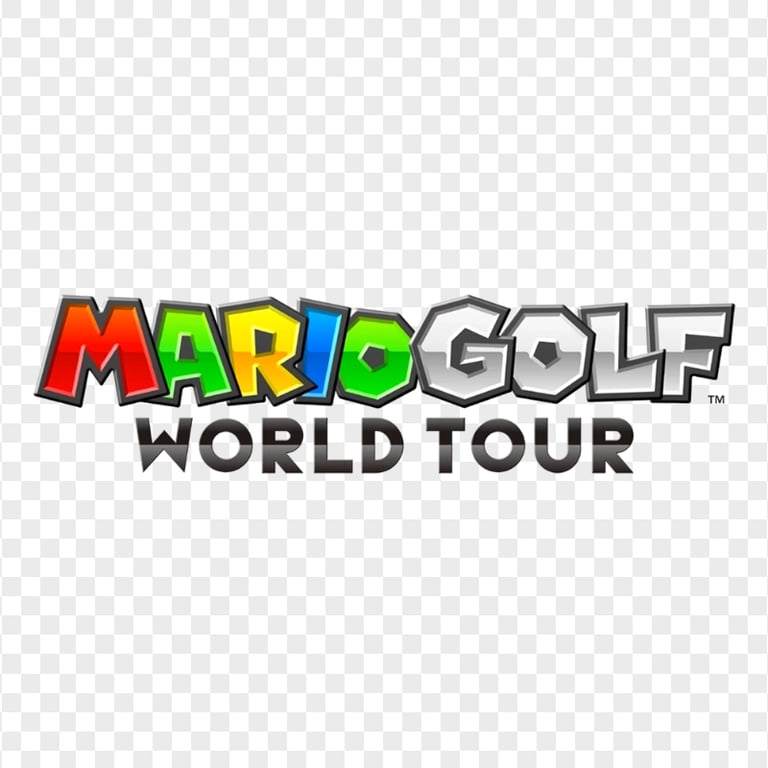 HD Mario Golf World Tour Logo PNG | Citypng