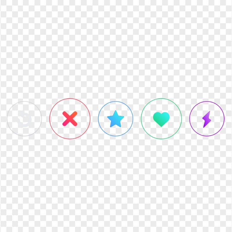 HD 2022 Tinder App Buttons PNG | Citypng