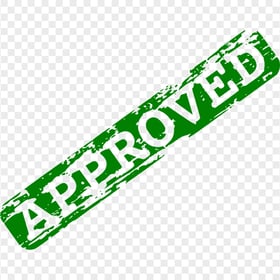 HD Blue Approved Stamp PNG | Citypng