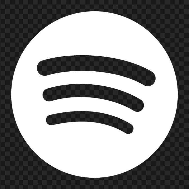 Spotify White Logo Symbol Icon HD PNG | Citypng