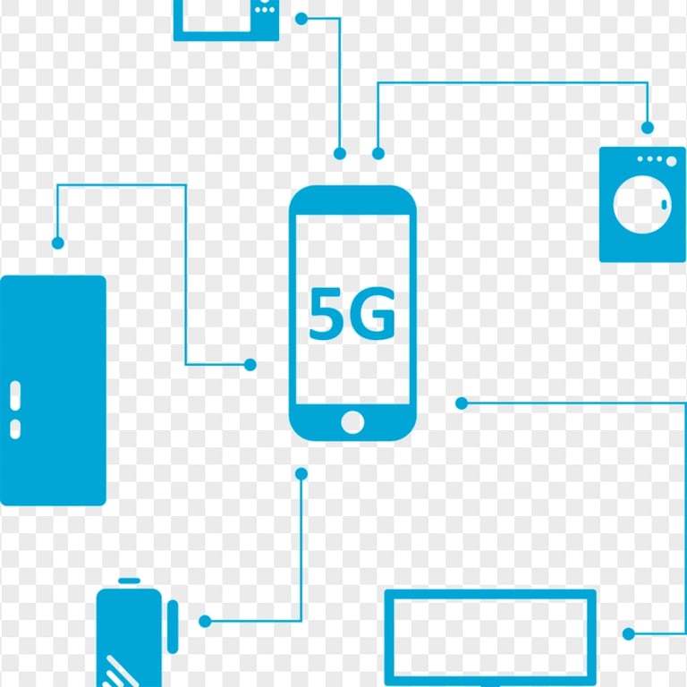 5G Connectivity Network Technology PNG | Citypng