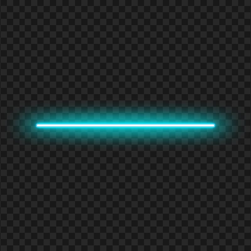 HD Glowing Light Blue Line Neon PNG | Citypng