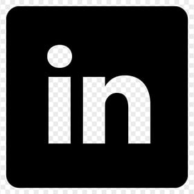 HD Black Linkedin Paint Splash Icon Transparent PNG | Citypng