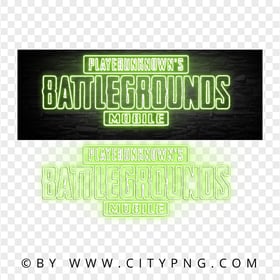HD PUBG Blue Neon Logo PNG | Citypng