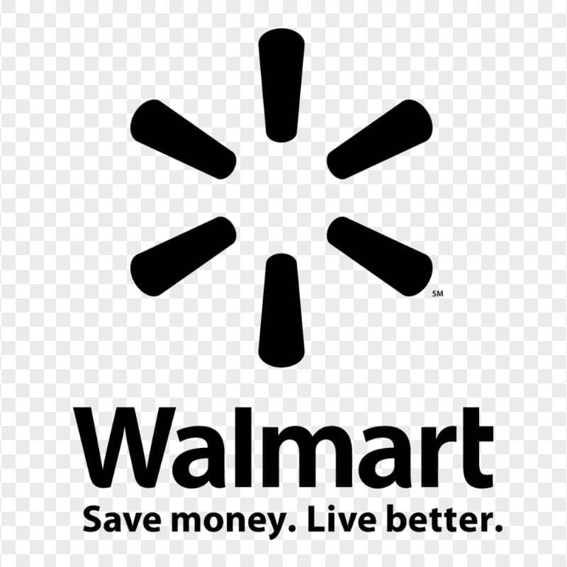 White Walmart Logo Png