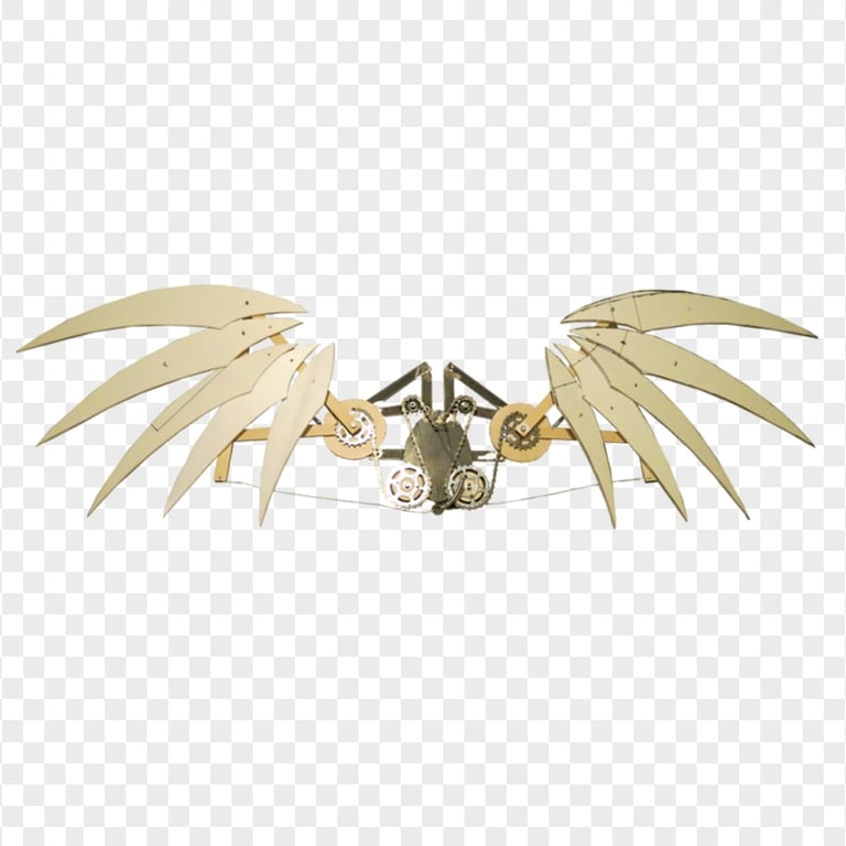 HD Mechanical Wings Transparent Background | Citypng