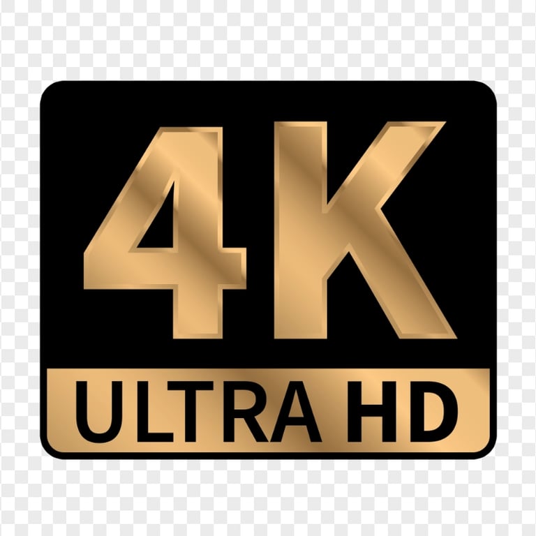 Download HD Ultra 4K Sign Logo PNG | Citypng