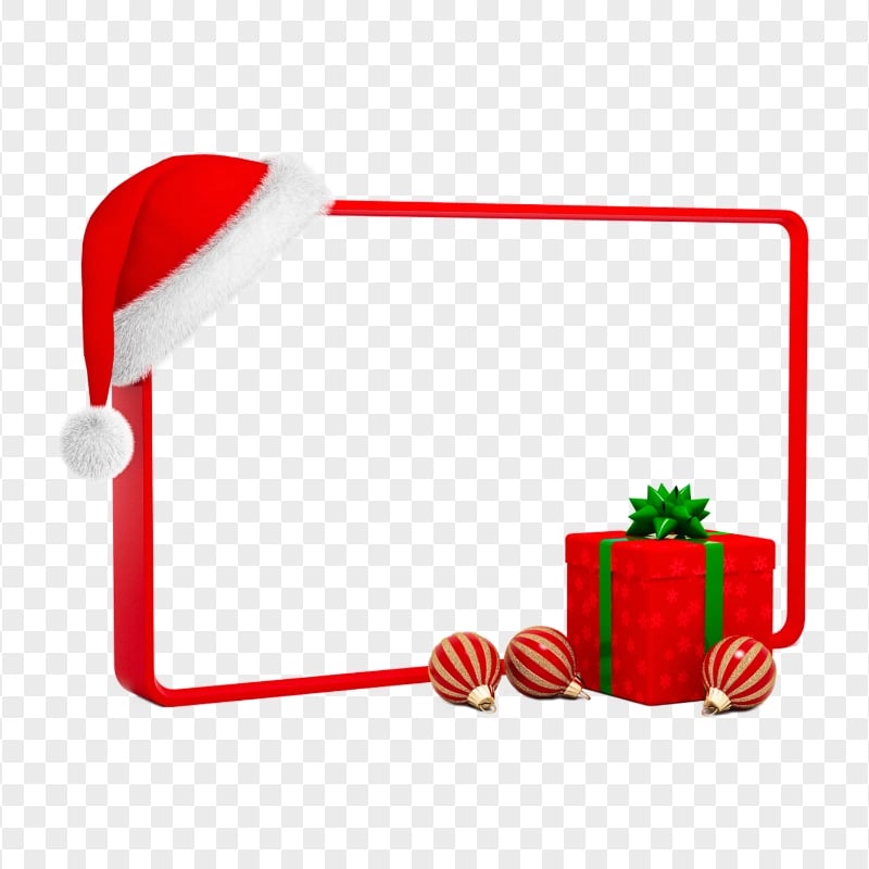 Christmas Decorated Frame PNG Image | Citypng