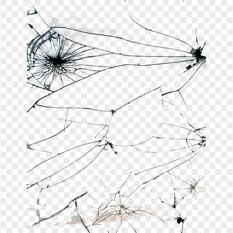 HD Shatter Broken Crashed Phone Screen Effect PNG | Citypng