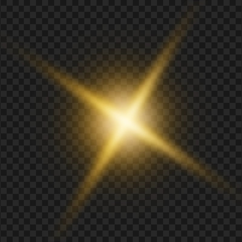 HD Yellow Shine Sparkle Star PNG | Citypng