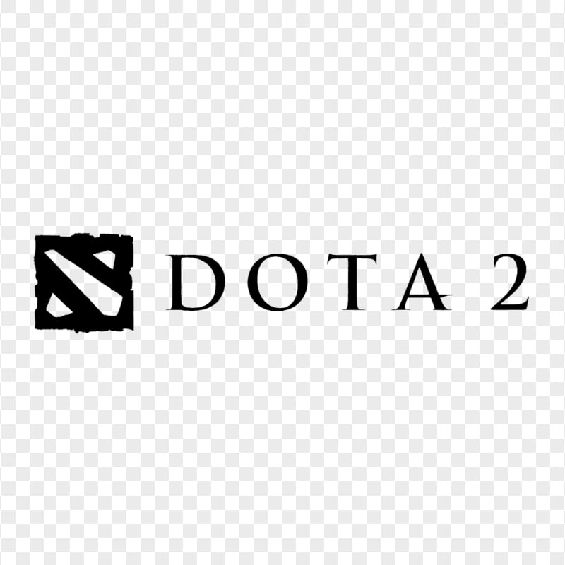 Dota 2 Logo Black And White