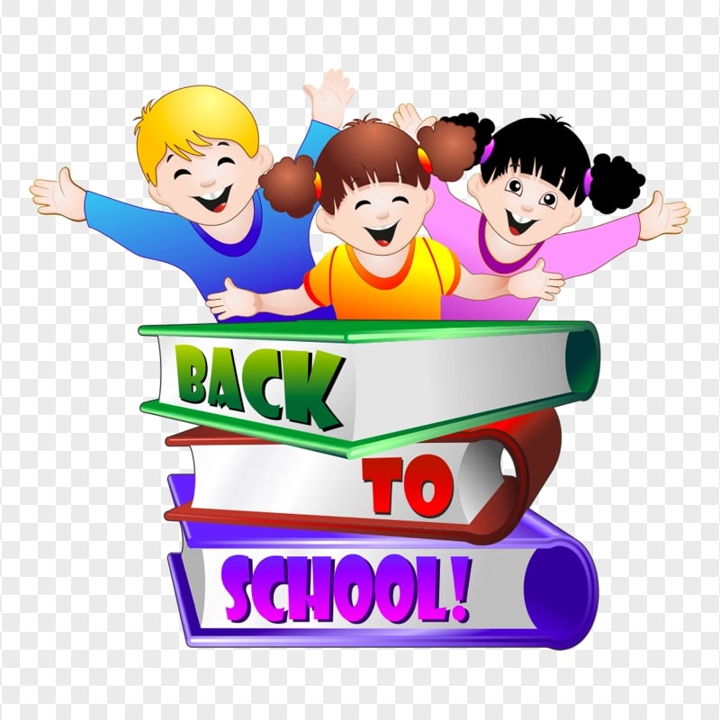 Happy Kid School Clipart