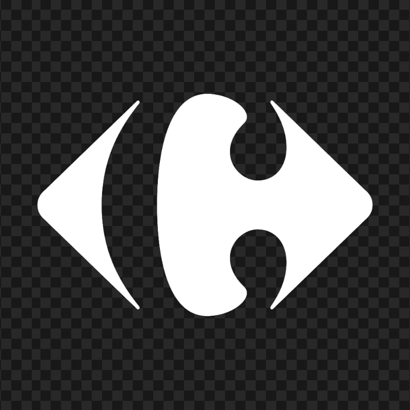 Carrefour White Logo Symbol Sign PNG | Citypng