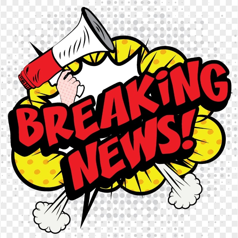 Breaking News Expression Comic Cartoon Effect | Citypng