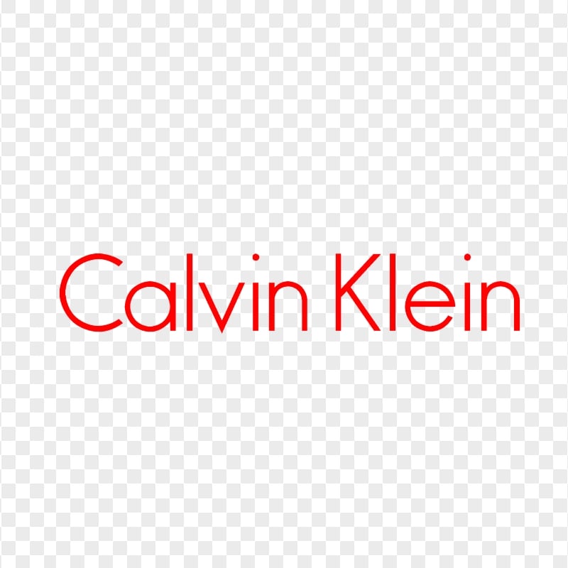 Calvin Klein Red Logo PNG Image | Citypng
