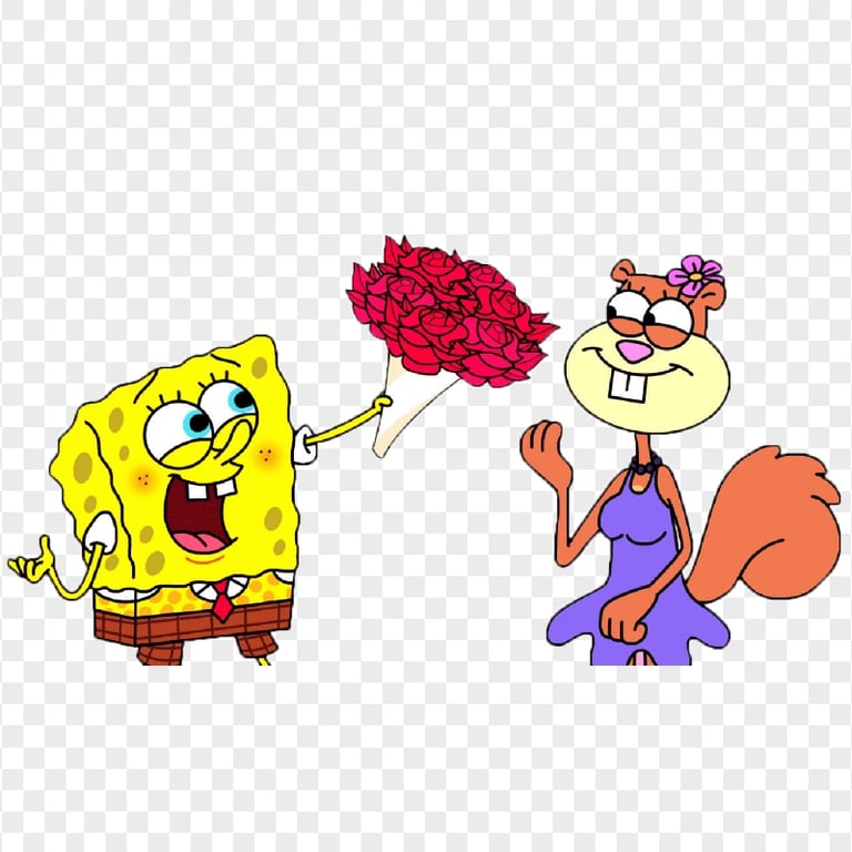 HD Spongebob Love Characters Transparent PNG | Citypng