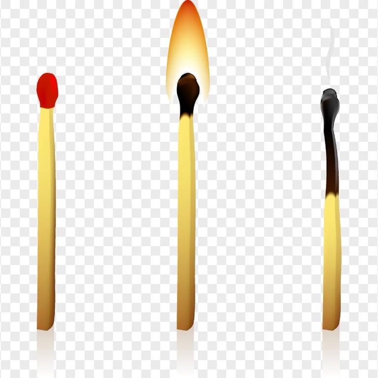 Transparent Three Matchstick Matches Illustration | Citypng