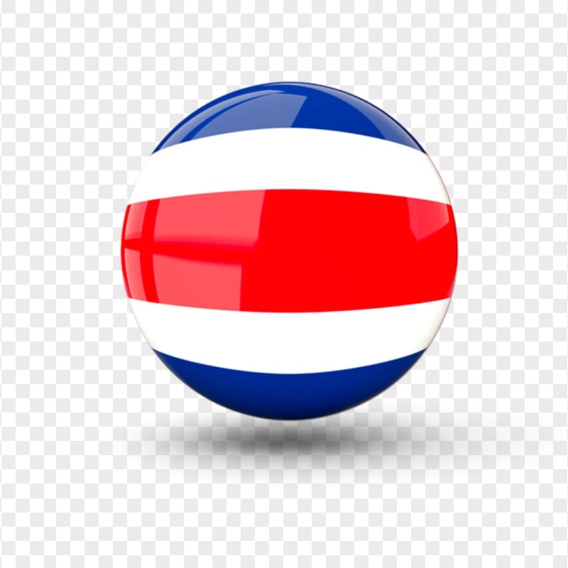 Sphere Circle Costa Rica Flag Icon PNG Image | Citypng