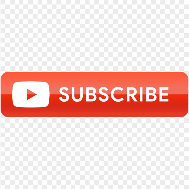 Youtube Subscribe clear red button | Citypng