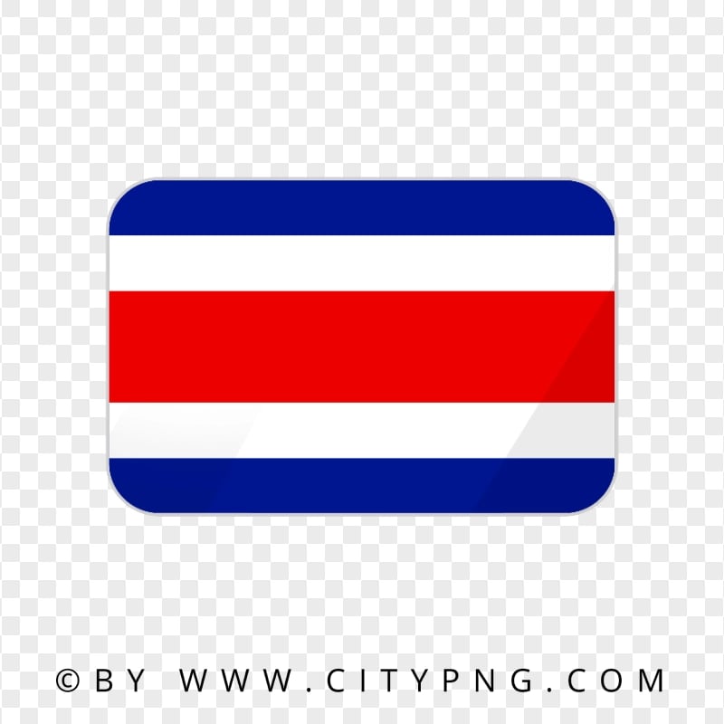 Costa Rica Flag Icon HD Transparent Background | Citypng