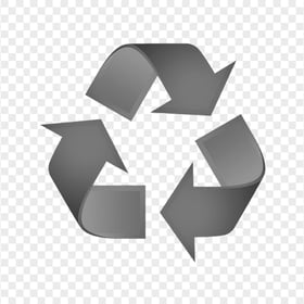 Recycle Recycling White Logo Icon HD PNG | Citypng