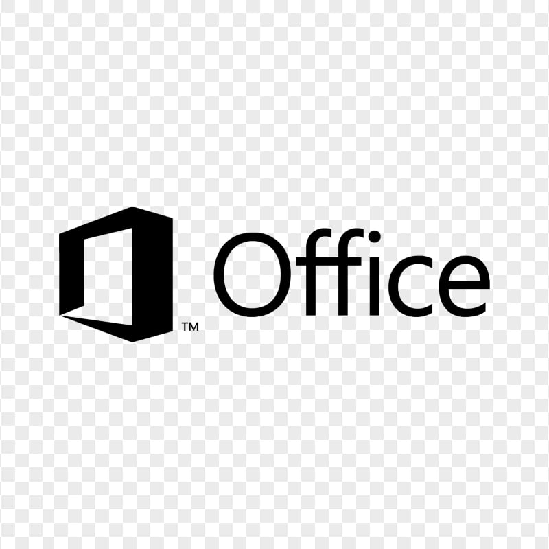 Microsoft Office Black Logo PNG | Citypng