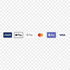 Payment Icons Paypal Visa Mastercard American | Citypng