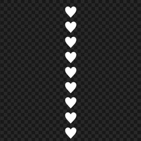 HD White Hearts Free Pattern Background PNG | Citypng