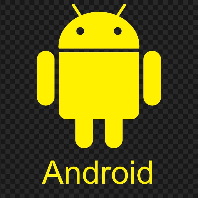 Download Yellow Android Robot Logo Icon PNG | Citypng