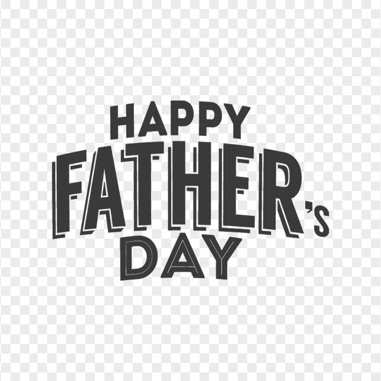 HD Happy Father’s Day Logo Design PNG | Citypng