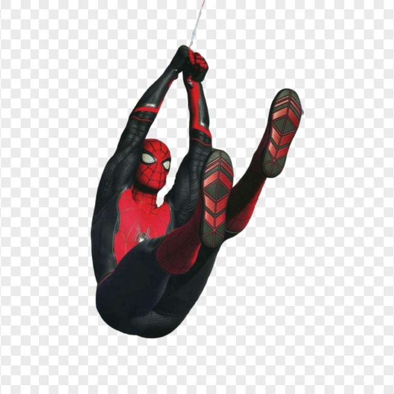 HD Black Spiderman Flying Realistic PNG | Citypng