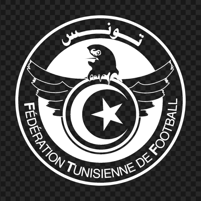 Tunisia National Football Team White Logo | Citypng