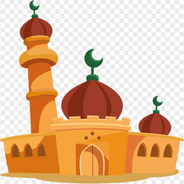 Vector Islam Masjid Illustration Icon Clipart | Citypng