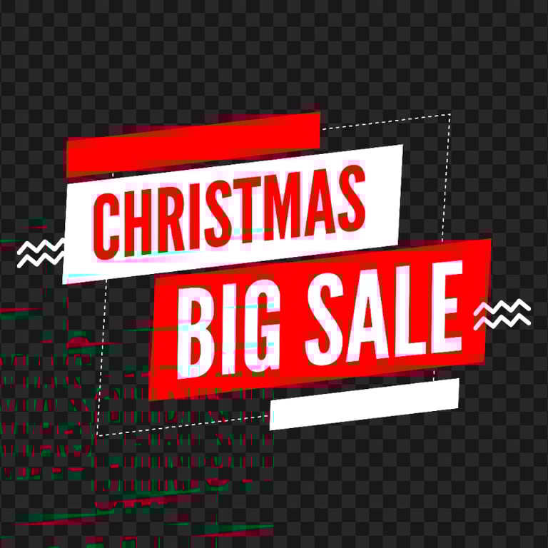 HD Christmas Big Sale Logo Sign Badge PNG | Citypng