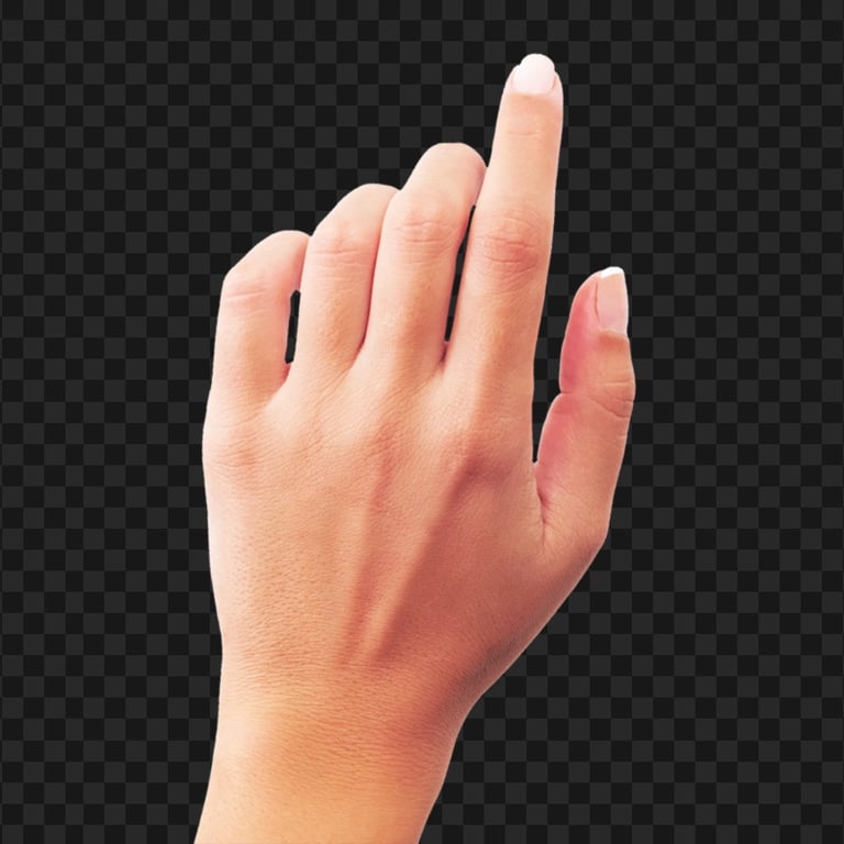 HD Hand Click Finger Transparent PNG | Citypng