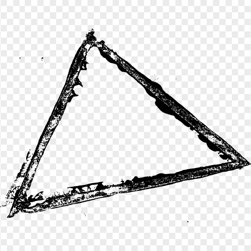 HD Black Grunge Triangle Transparent PNG | Citypng