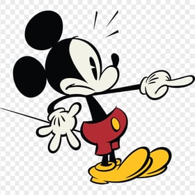 Classic Mickey Mouse Walking PNG | Citypng