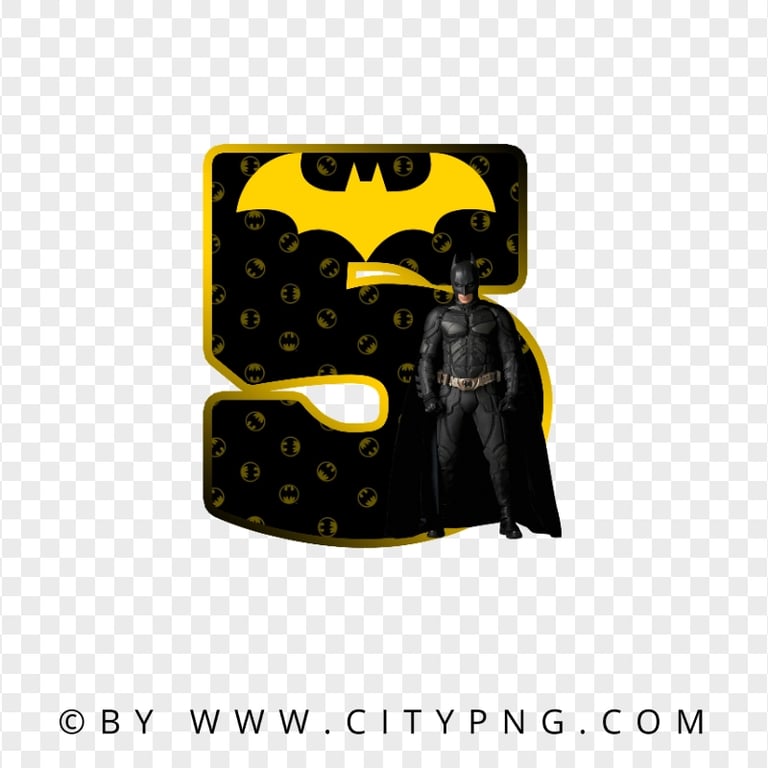 PNG Batman Number 5 | Citypng