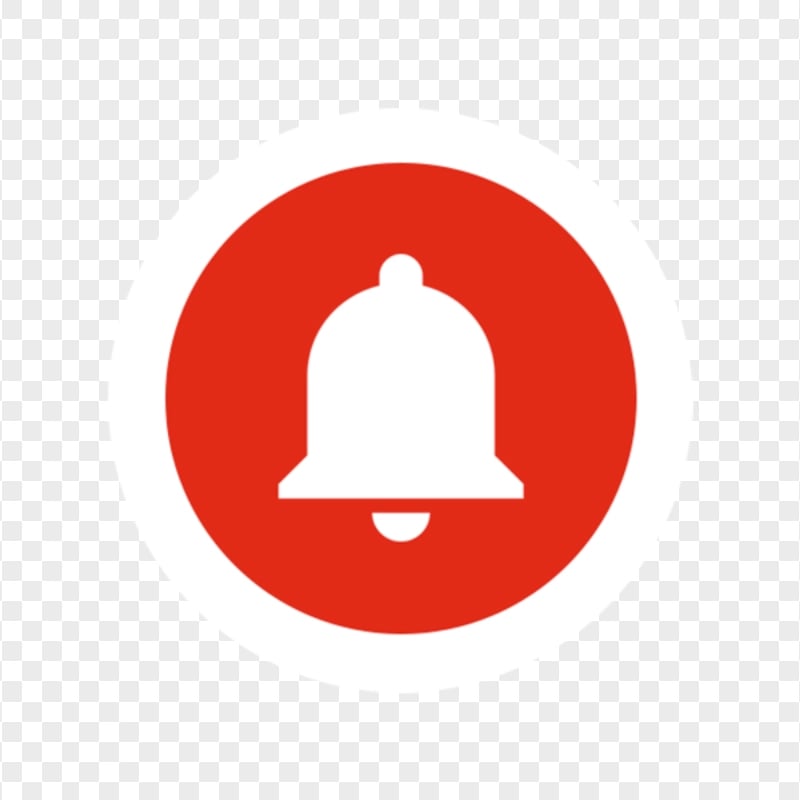 Youtube Circle Bell Button Icon | Citypng