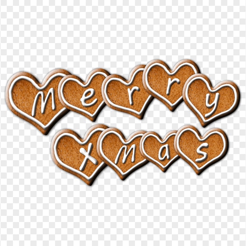 Merry Xmas Gingerbread PNG | Citypng