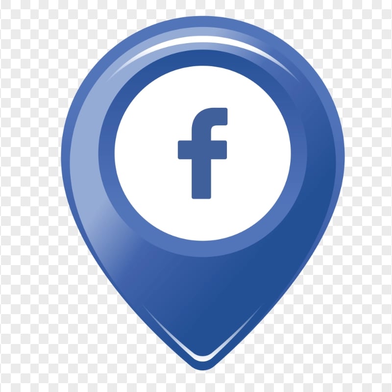 Facebook Fb Map Location Icon Logo | Citypng