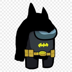 HD Batman Costume Crewmate Among Us PNG | Citypng