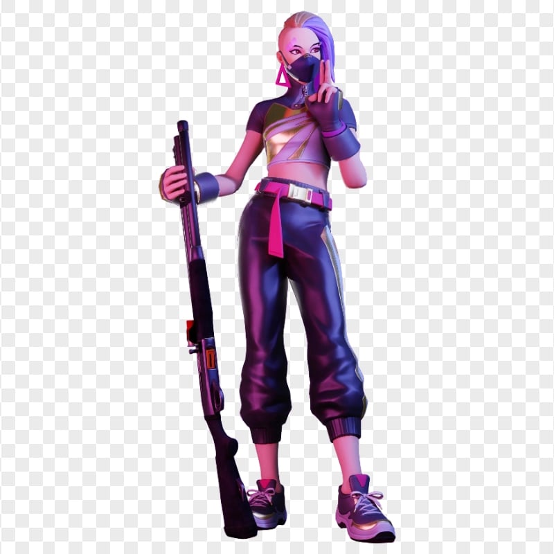 HD Catalyst Fortnite Female Player Character Full Body PNG | Citypng