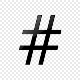 Black Hashtag # Social Media Icon | Citypng
