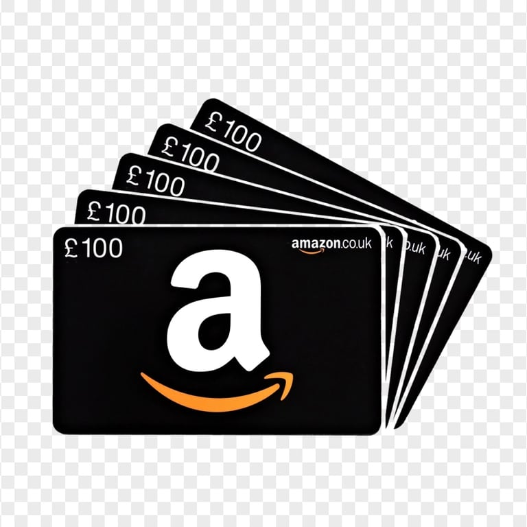Amazon 500$ Gift Cards Illustration | Citypng