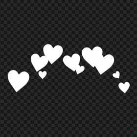 HD Beautiful White Heart Clipart PNG | Citypng