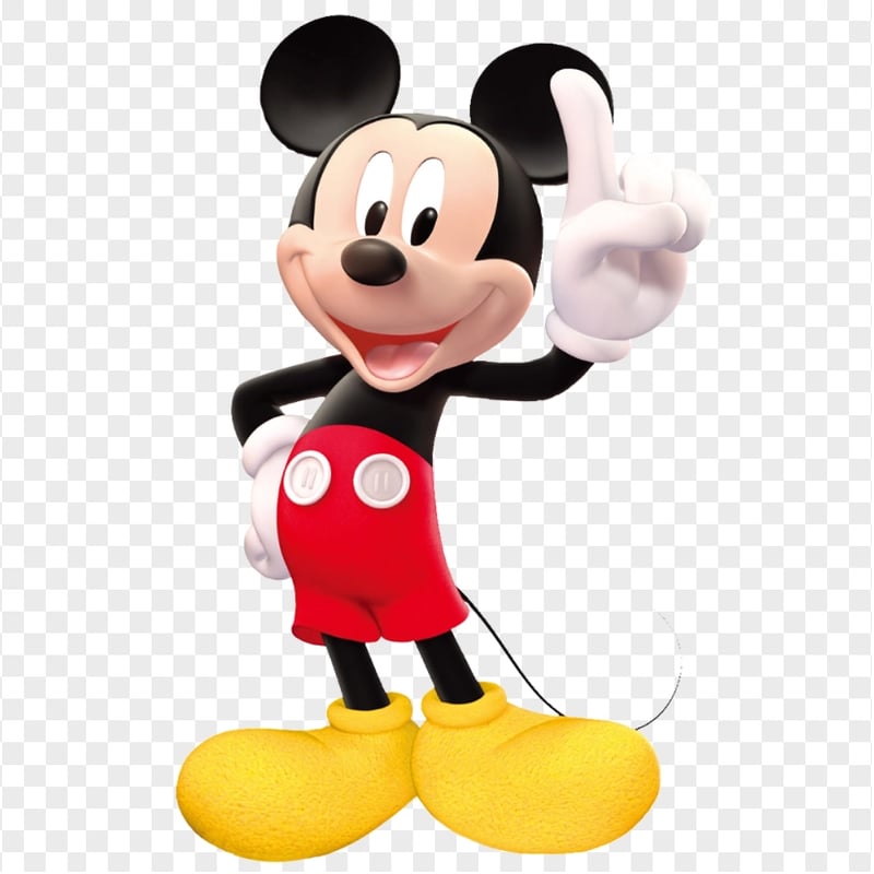 Mickey Mouse Hands Pointing Right