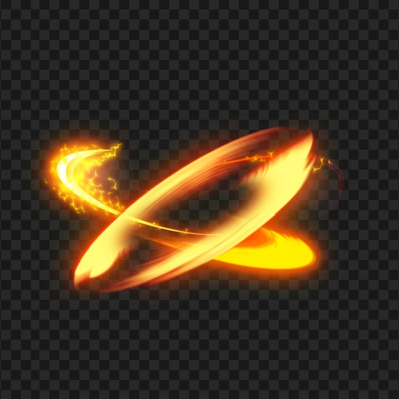 Download Spark Fire Effect Circle PNG | Citypng