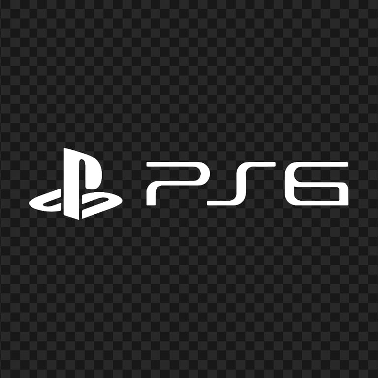 HD PS6 Sony Playstation 6 White Logo PNG | Citypng